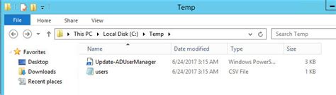 POWERSHELL ACTIVE DIRECTORY ADD OR UPDATE CHANGE MANAGER NAME IN ORGANIZATION TAB OF USER