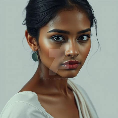 Glowing Skinned Girl By Niranjanbara On Deviantart