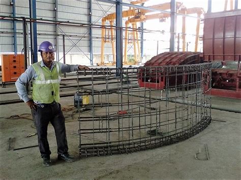 Cec Itd Tpl Jv Casts 1st Tunnel Ring Segment For Mumbai S Line 3 The