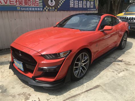中古車 300俱樂部~脫韁野馬~美式肌肉車~2016 Ford Mustang 23 Ecoboost Gt500前保及尾翼ford