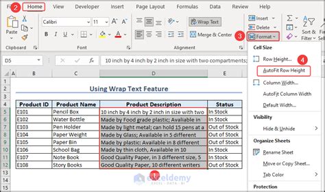 How To Wrap Text In Excel Cell 5 Easy Ways Exceldemy