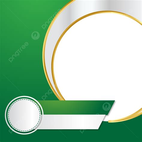 Gambar Template Desain Twibbon Hijau Png Clipart Gratis Hijau Twibbon