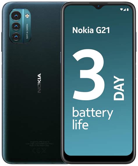 Nokia G21 Android Smartphone Dual Sim 3 Day Battery Life 6gb Ram 128gb Storage 50mp Triple