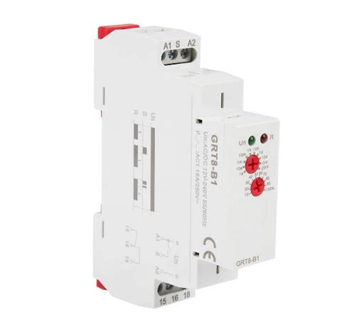 Реле за време Grt8 B1 Ac Dc 12v~240v еднофункционално времево реле на