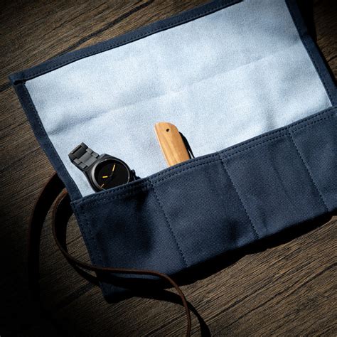 Waxed Canvas Roll Blue Boldr Supply Co