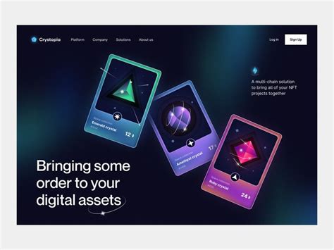 Nft Management Platform Hero Section