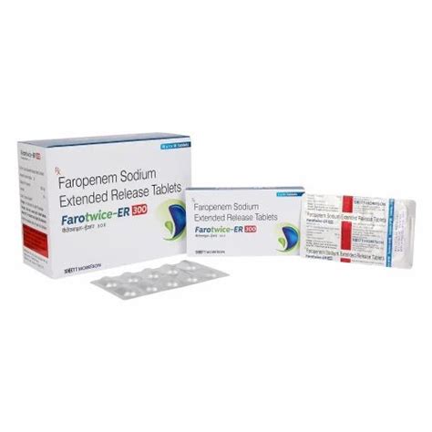 Faropenem Sodium Extended Release Tablet 300 Mg At ₹ 1288box In