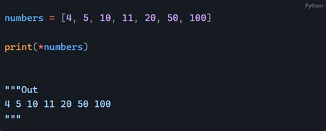 Daily Python Unpacking