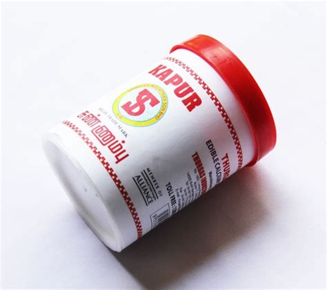 [sg 🇸🇬store] Thurga S Edible Calcium Carbonate Chun Chuna Paste