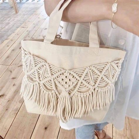Pin De Nisreen Tahseen En Makram Bolsos En Macrame Labores De