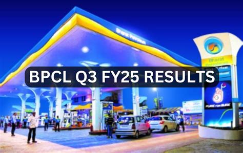 Bpcl Q3 Fy25 Results Oil Marketing Psus Profit Jumps 94 Sequentially