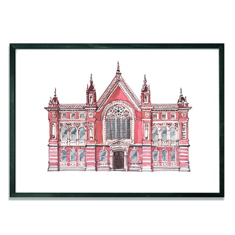 Dulwich College Art Print — Rebecca Lea Williams Art Illustration