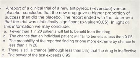 A Report Of A Clinical Trial Of A New Antipyretic