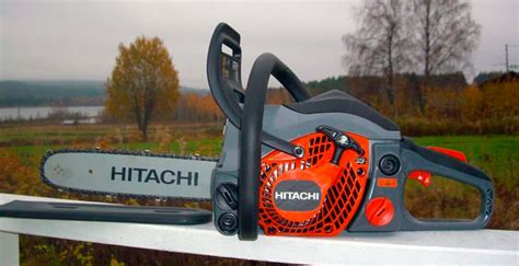 Бензопила Hitachi CS33EB — фирменный инструмент в бюджетном ценовом ...