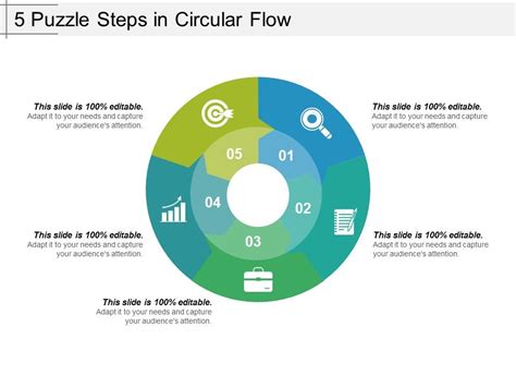 Puzzle Steps In Circular Flow Ppt PowerPoint Presentation Icon Diagrams
