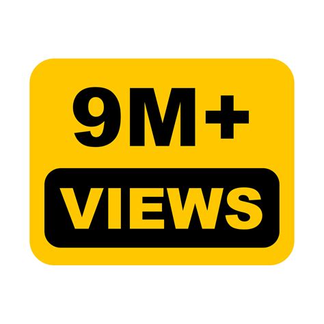 9M 9M Views 9M Views Png 28542059 PNG