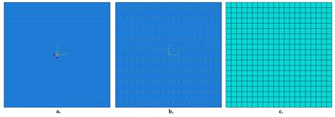 A Boundary Conditions B Tie Constraint Between Trusses Sma Wires