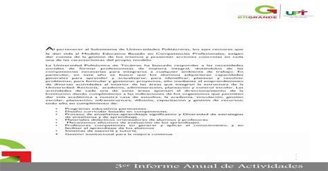 Er Informe Anual De Actividades …uptecamac Edomex Gob Mx Sites