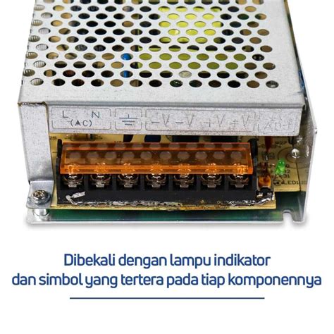Jual Trafo Adaptor Power Supply Switching 12v 10a For Modul Led Cctv