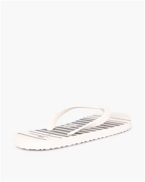 Striped Thong Strap Flip Flops Jiomart