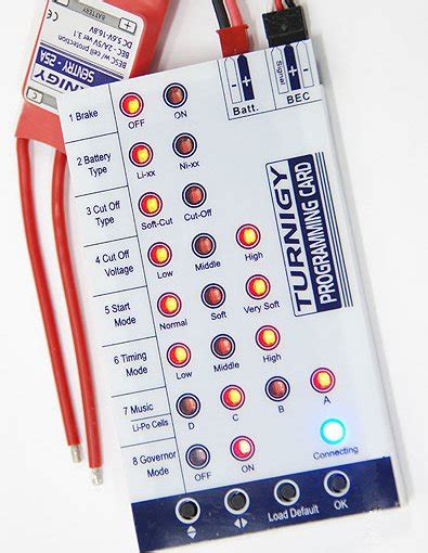 Carte De Programmation BESC Turnigy Parallax Moteur Drone ELEV 8