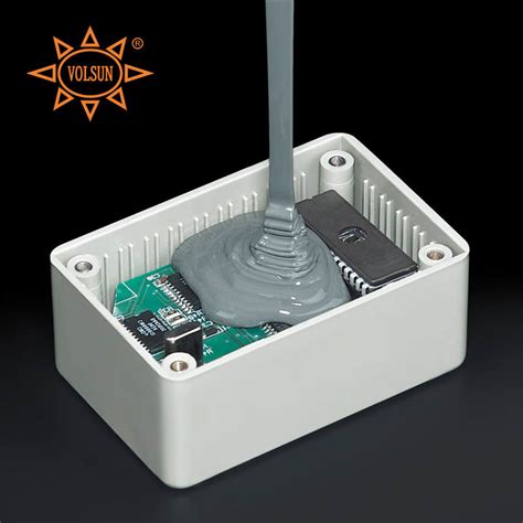 PCB Application Two Component Thermal Conductive Silicone Potting Compound Two Component And