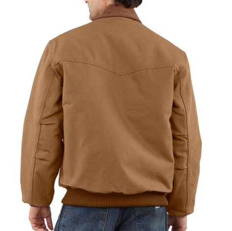 Duck Santa Fe Jacketquilted Flannel Lined Carhartt Reworked