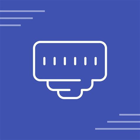 Ethernet Port Vector Icon 27334473 Vector Art At Vecteezy Ethernet Port Vector Icon 27334473 Vector Art At Vecteezy