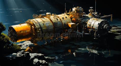 Nasa Personnel Are Assembling A Large An Artist S Rendering Of A Space