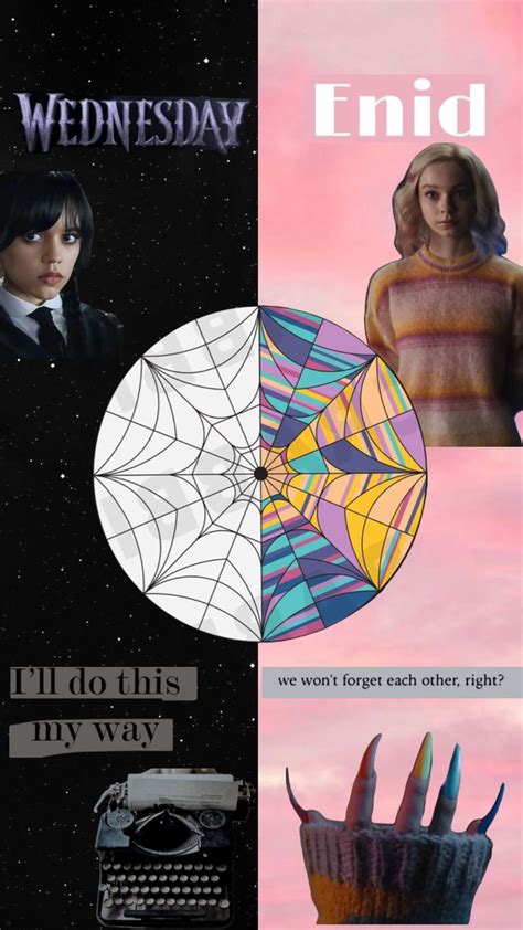Wednesday Wednesdayaddams Enidsinclair Enid Enidandwednesday Fyp