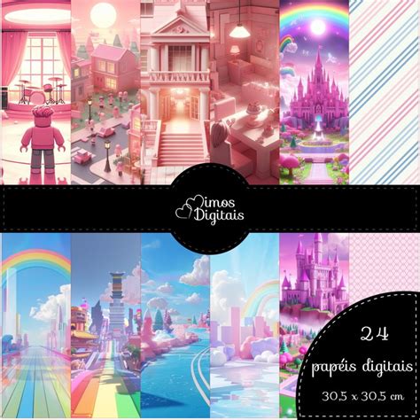 Kit Digital Roblox Menina Elo7 Produtos Especiais