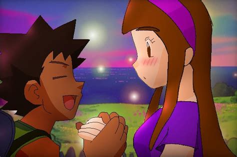 Brock And Sarah Flirting Old Edit By Superluiangirl01 On Deviantart