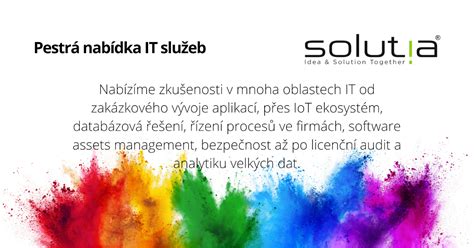 Vítáme Vás na stránkách společnosti Solutia s r o