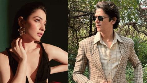 Vijay Varma Tamannah Bhatia Dating Viral Video Shows Them Kissing At