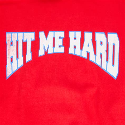 Hit Me Hard And Soft Red Hoodie Billie Eilish Store