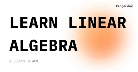 Learn Linear Algebra For Data Science And Ml Python And R Rprogramming