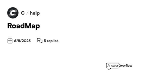 Roadmap C