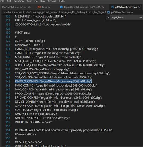 About Changing Pinmux For Xavier Nx Jetson Xavier NX NVIDIA