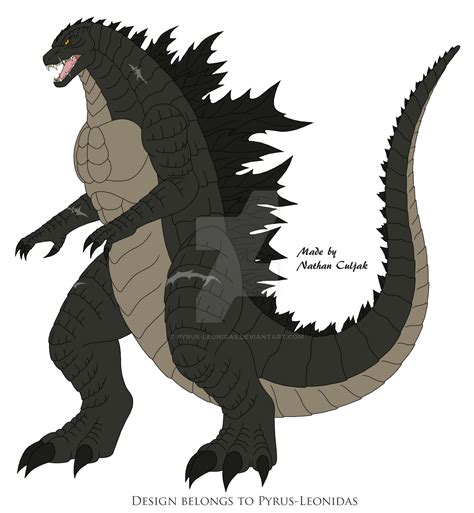 Godzilla 2019 Redesign By Pyrus Leonidas On Deviantart
