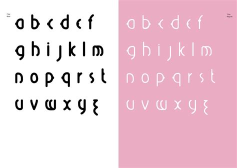 Nude Typeface Behance