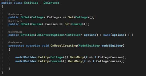 C How To Add 2 Foreign Key On One Database Table Using Aspnet Core