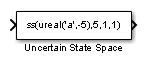 Uncertain State Space Simulate Uncertain System In Simulink Simulink