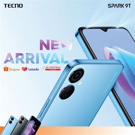 ใหม่ Tecno Spark 9t Tecno Mobile Thailand