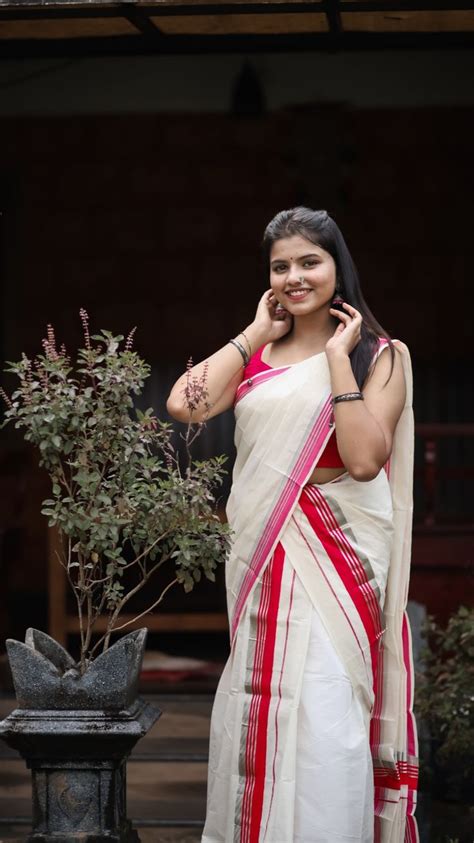 Ekatva Traditional Set Mundu Kerala Saree Blouse Designs Asian Style