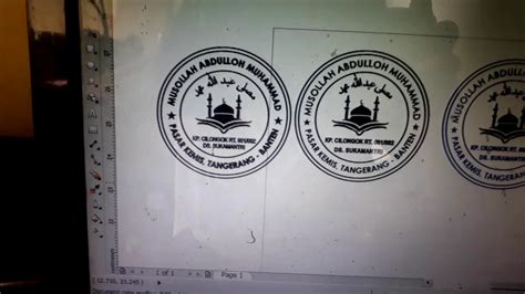 Contoh Stempel Musholla Stempel Mushola Pendidikan Penting Stempel