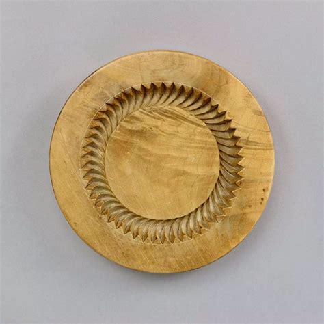 Wooden Shortbread Mould By Scobie And Mcintosh In Wooden Moulds
