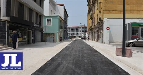 Jornal De Leiria Rua Mouzinho De Albuquerque Em Leiria Reabre Ao