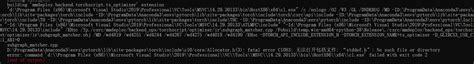 When I Run Pip Install E The Following Issues Have Arisen · Issue