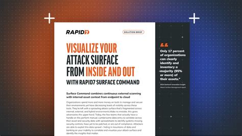 Rapid7 Surface Command Attack Surface Management Rapid7