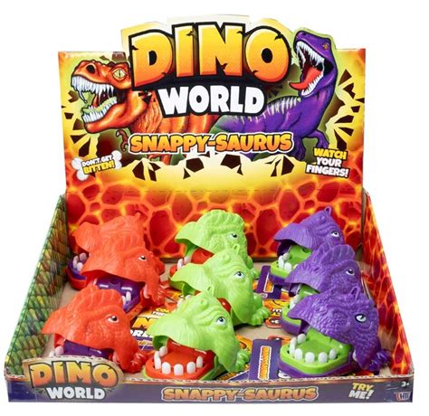 Dino World Snappysaurus Assorted Wholesale